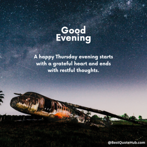 110+ Stunning Thursday Evening Blessings and Images